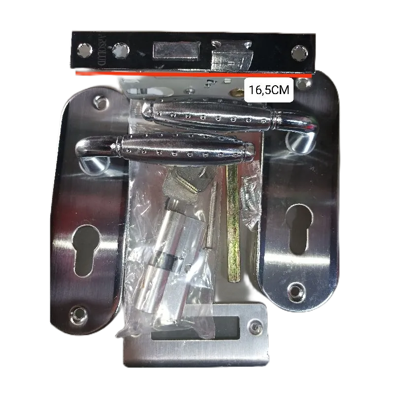 Jual door locks handle pintu rumah kunci set absolude M581 SN/BN ...