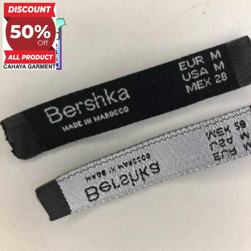 Jual BERSHKA WASHING TAG HANGTAG SUPER PREMIUM CO 1X DI KIRIM 600PCS ...