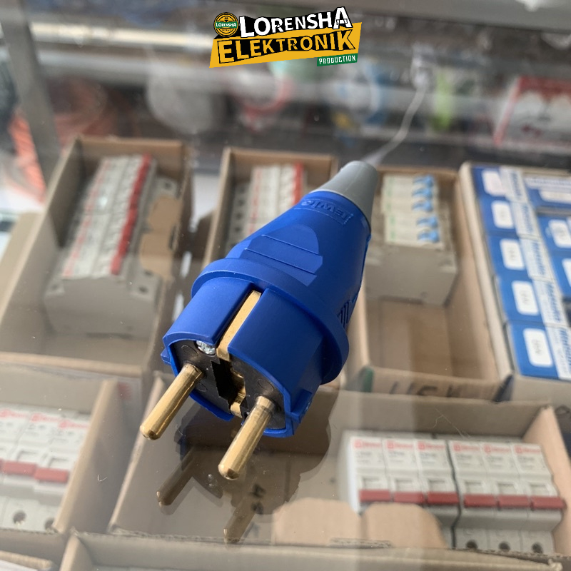 Jual Industrial Plug/Steker Import 16A 2 Pin | Shopee Indonesia