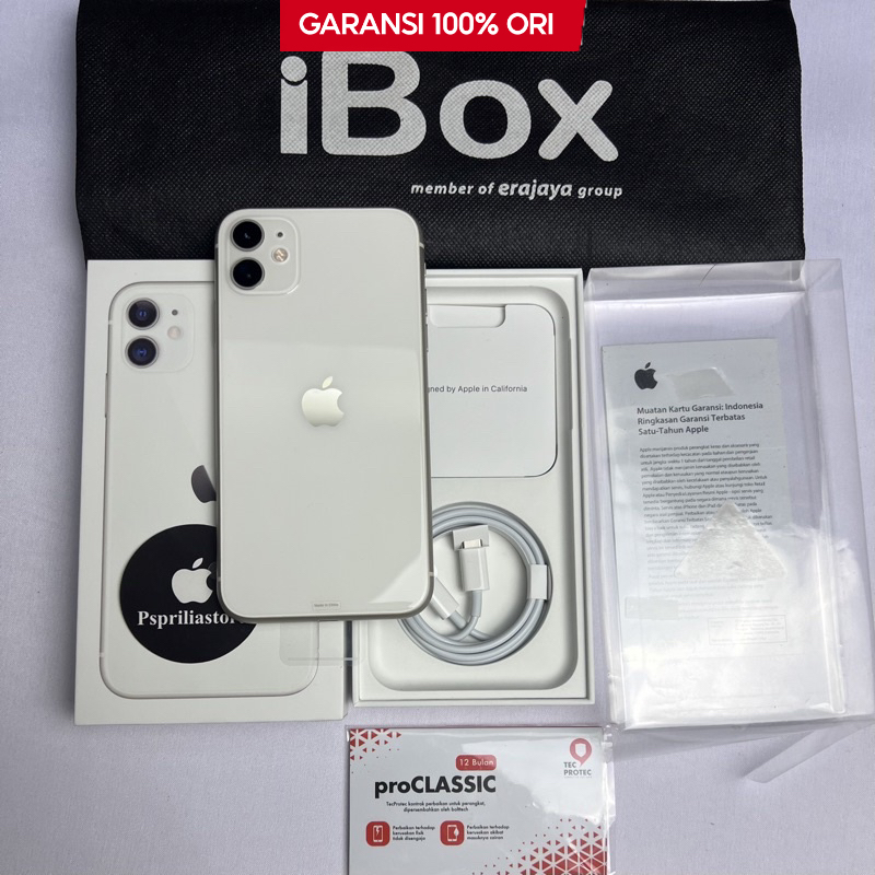 Jual Iphone 11 resmi ibox - 64GB 128GB - Garansi Aktif - Like New | Shopee Indonesia