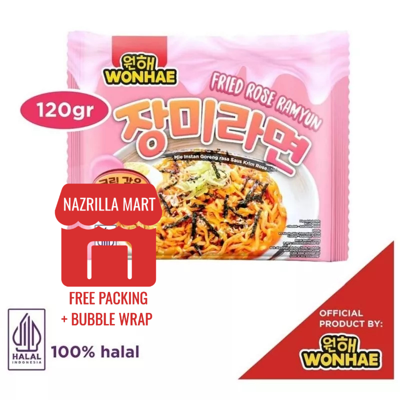 Jual wonhae cheese ramyon / wonhae noodle rose / wonhae Snack topokki ...