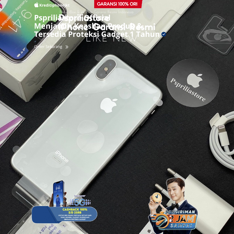 Jual Terbaru IPhone X ibox - 64GB 256GB - Like New - JAMINAN ORI ...