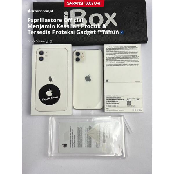 Jual Terbaru Ip 11 128GB ibox - Garansi aktif - Indonesia | Shopee ...