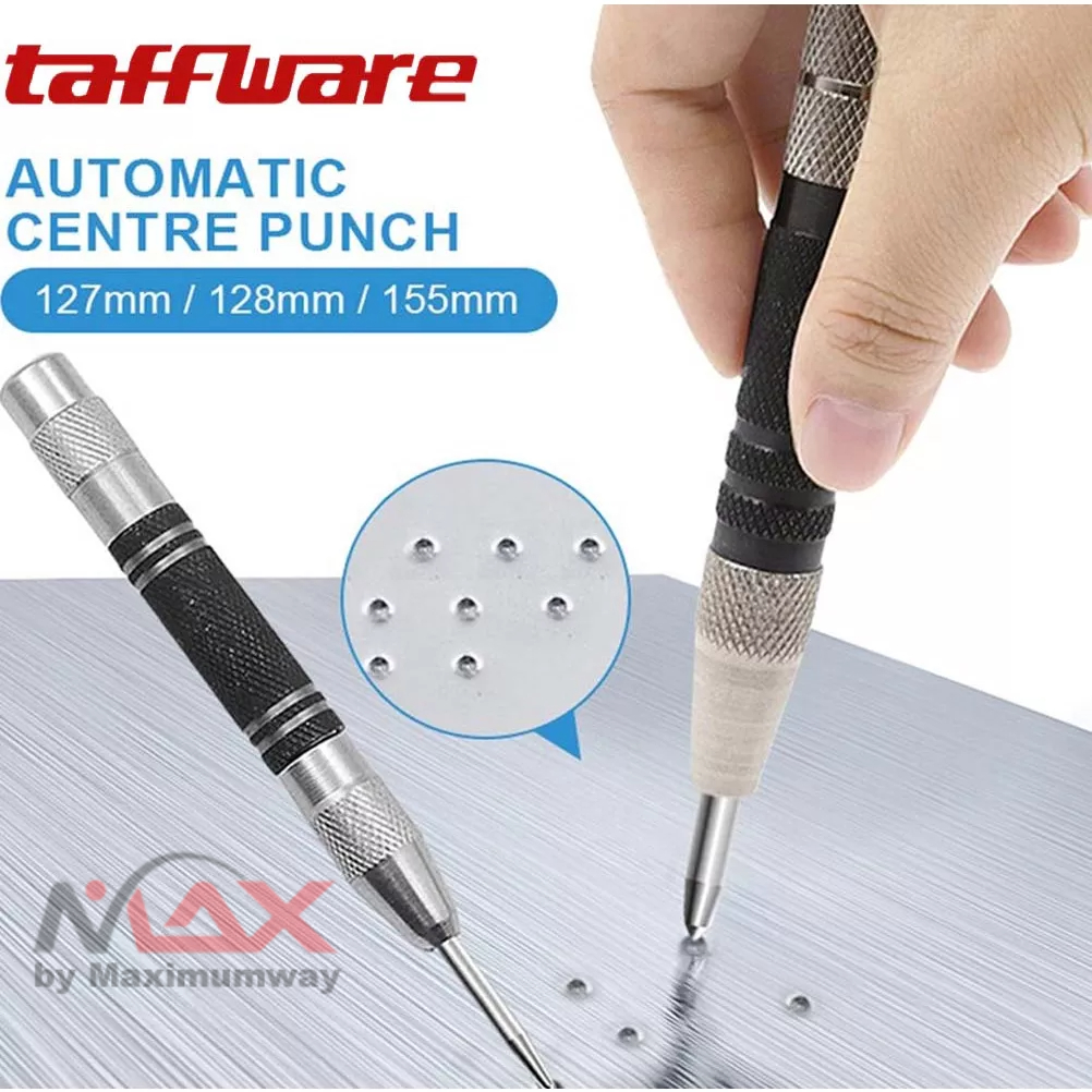 Jual Taffware Center Punch otomatis Penanda Titik Bor untuk besi ...