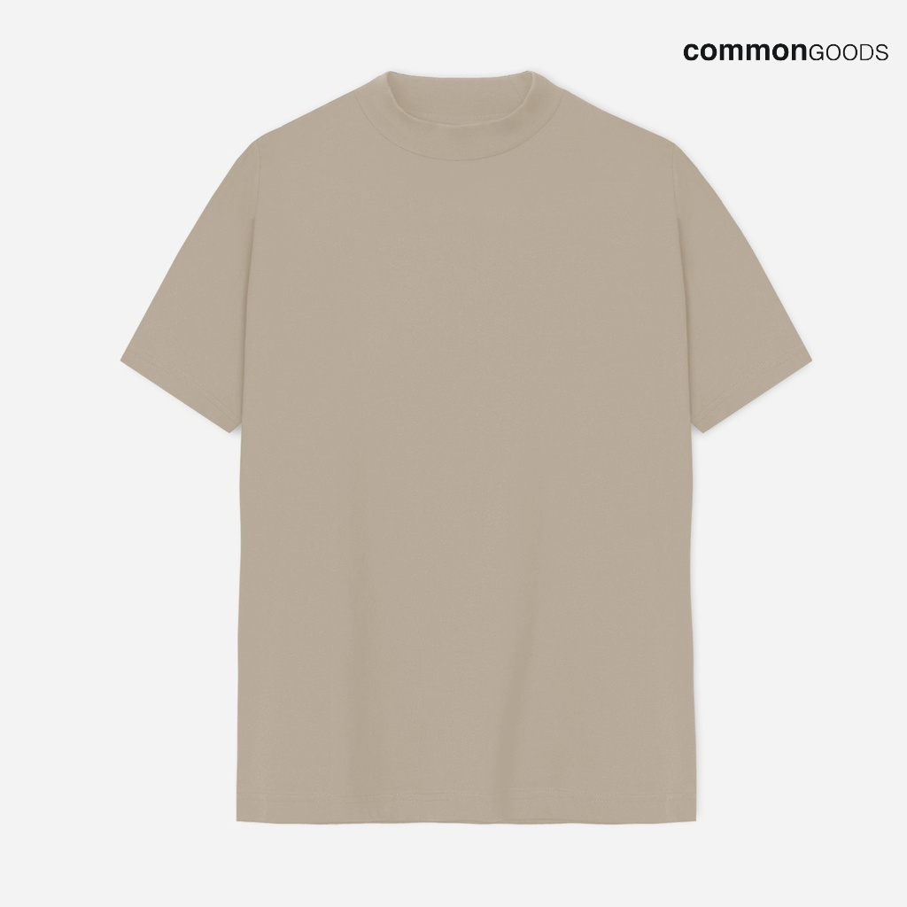 Jual Common Goods Short Sleeve Body Fit T-Shirts - Light Brown | Shopee Indonesia