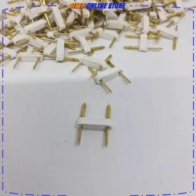 Jual AMP ONLINE STORE - KONECTOR LED STRIP 5050 2 PIN KUNINGAN - SOCKET ...