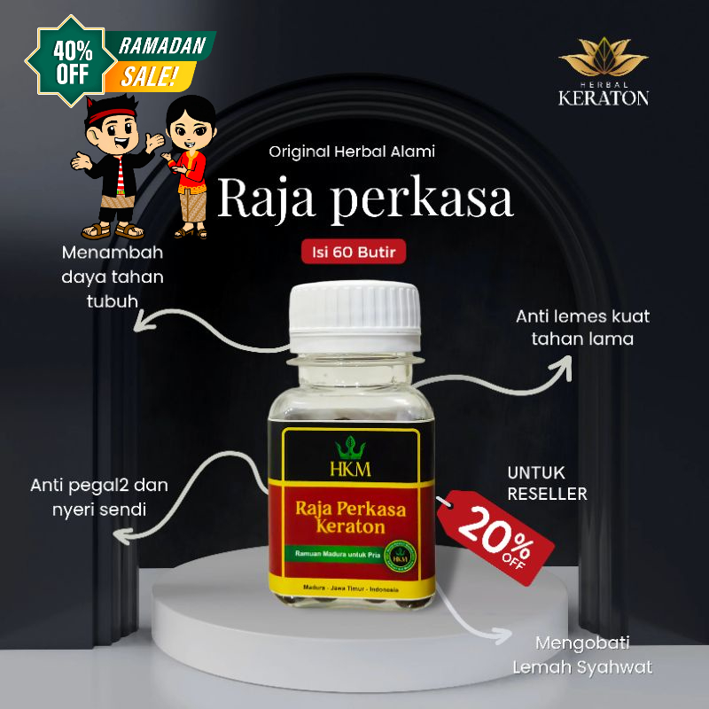 Jual Raja Perkasa Kuat Pria [HERBAL KERATON] | Shopee Indonesia