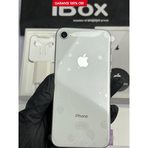 Jual Terlaris IP 8 iBox Silver - 64 GB - Fullset original | Shopee ...
