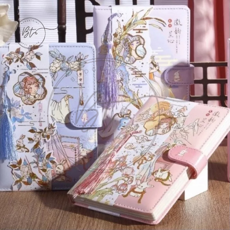 Jual [B120] Magnetic Notebook Empress / Diary Jurnal agenda Buku tulis ...