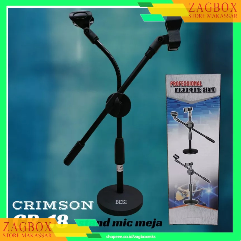 Jual Stand Mic Meja Desk Crimson Cr-18 Tinggi 45-60 Cm | Shopee Indonesia