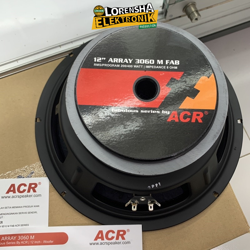 Jual Speaker ACR Fabulous 12 Inch Array 3060 M | Shopee Indonesia