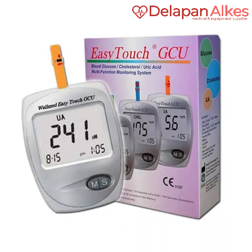 Jual EASY TOUCH GCU Alat Mesin Cek Gula Darah, Kolesterol dan Asam Urat | Shopee Indonesia