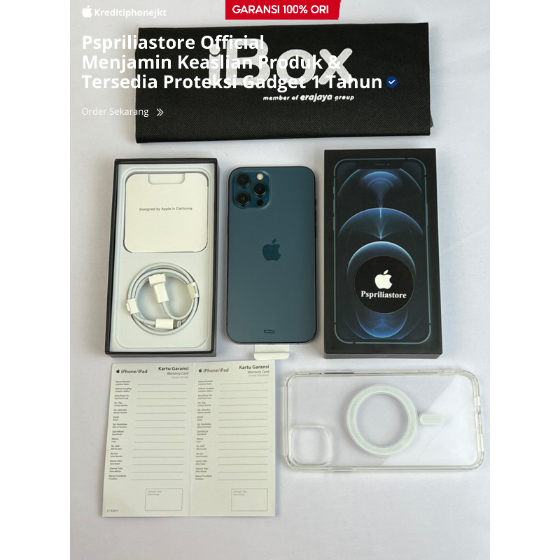 Jual ip 12 pro 128gb ibox Like New Mulus Lengkap Fullset -Original ...