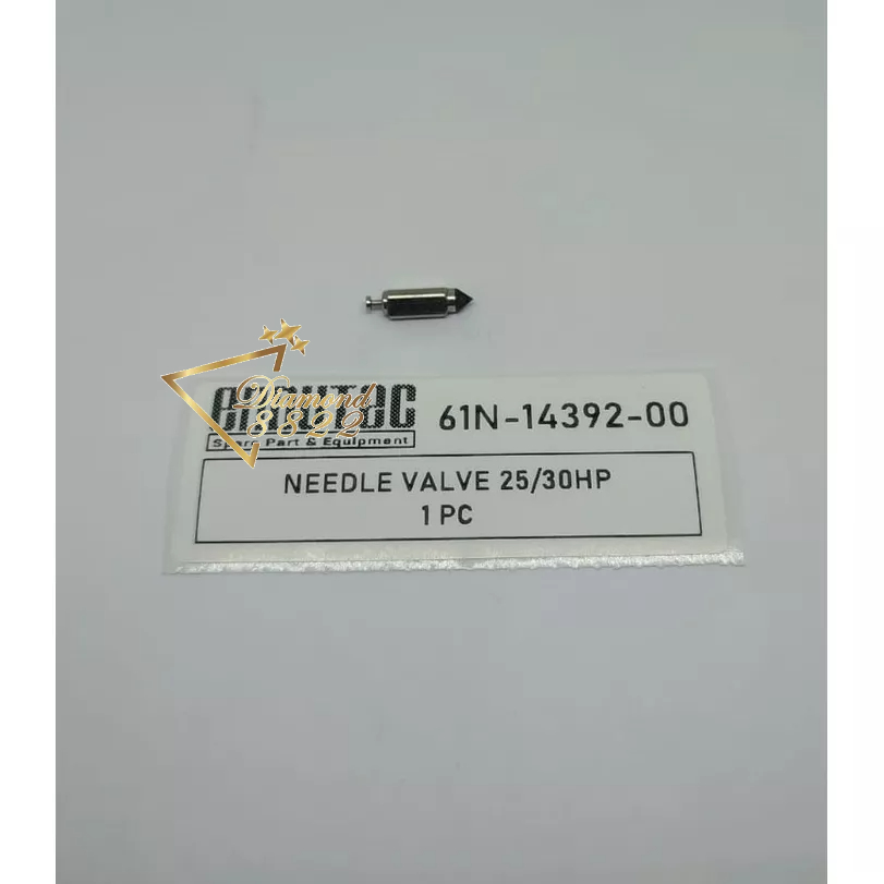 Jual NEEDLE VALVE 25HP 61N-14392-00 SUKU CADANG MESIN TEMPEL/SPAREPART ...
