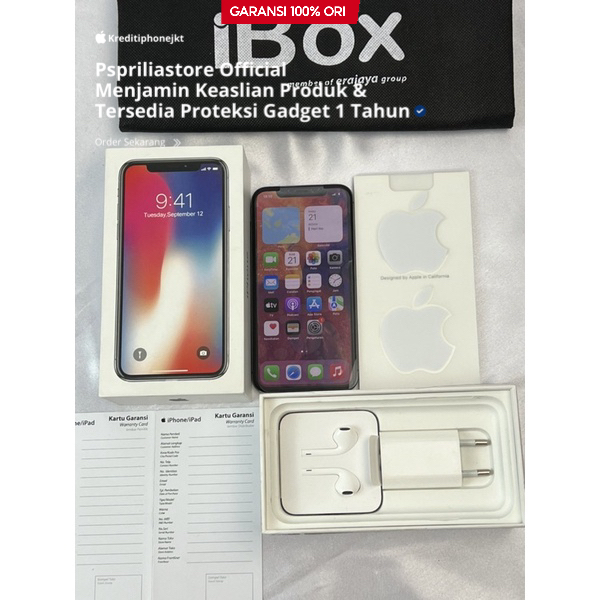 Jual IP X IBOX 256GB FULLSET ORI PROMO | Shopee Indonesia