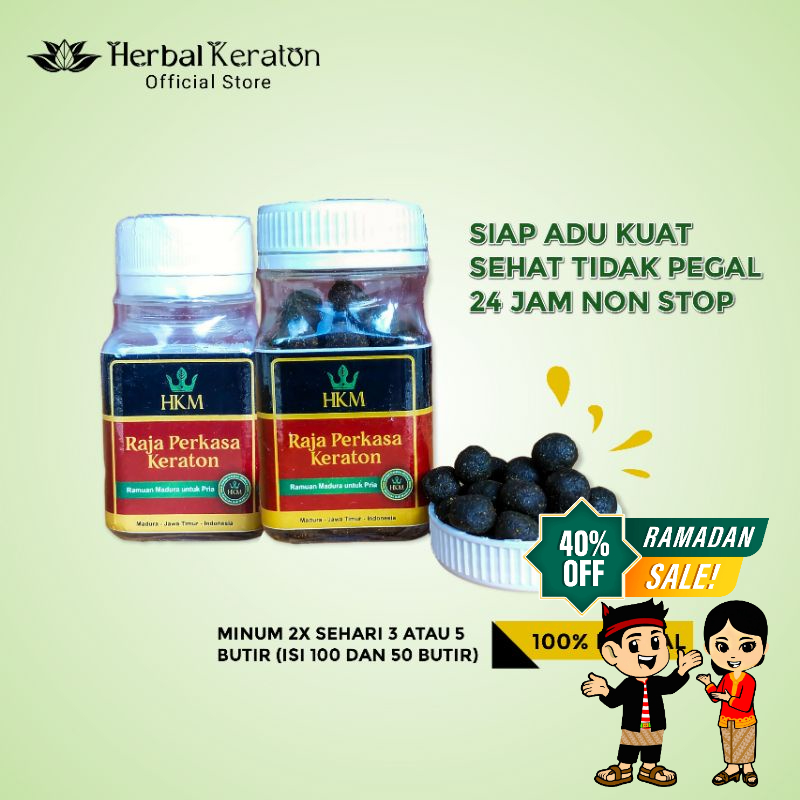 Jual Herbal Pria Raja Perkasa Keraton Asli Madura 100% Original ...