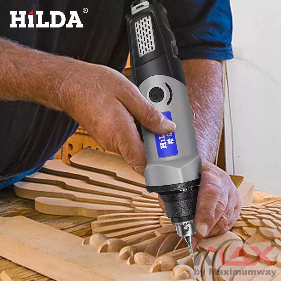 Jual HILDA MD400 Bor Gerinda Listrik Polishing 400W 28000 RPM 6 ...