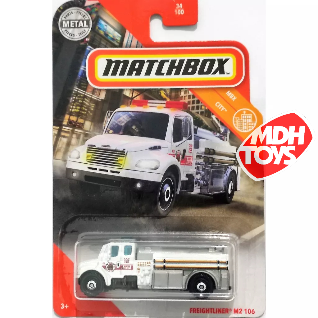 Jual MATCHBOX FREIGHTLINER M2 106 DIECAST PEMADAM KEBAKARAN | Shopee ...