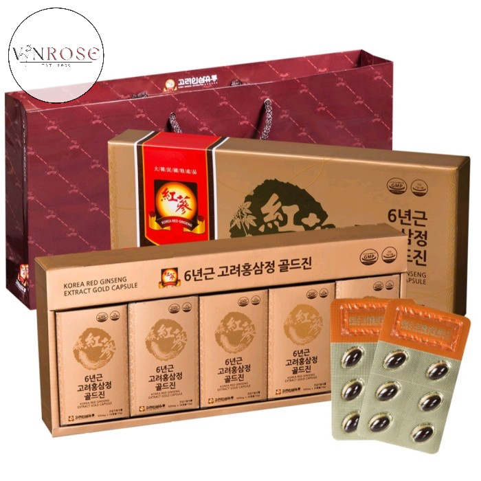 Jual Korea Red Ginseng Extract Gold Capsule Korea/ Ginseng Merah ...