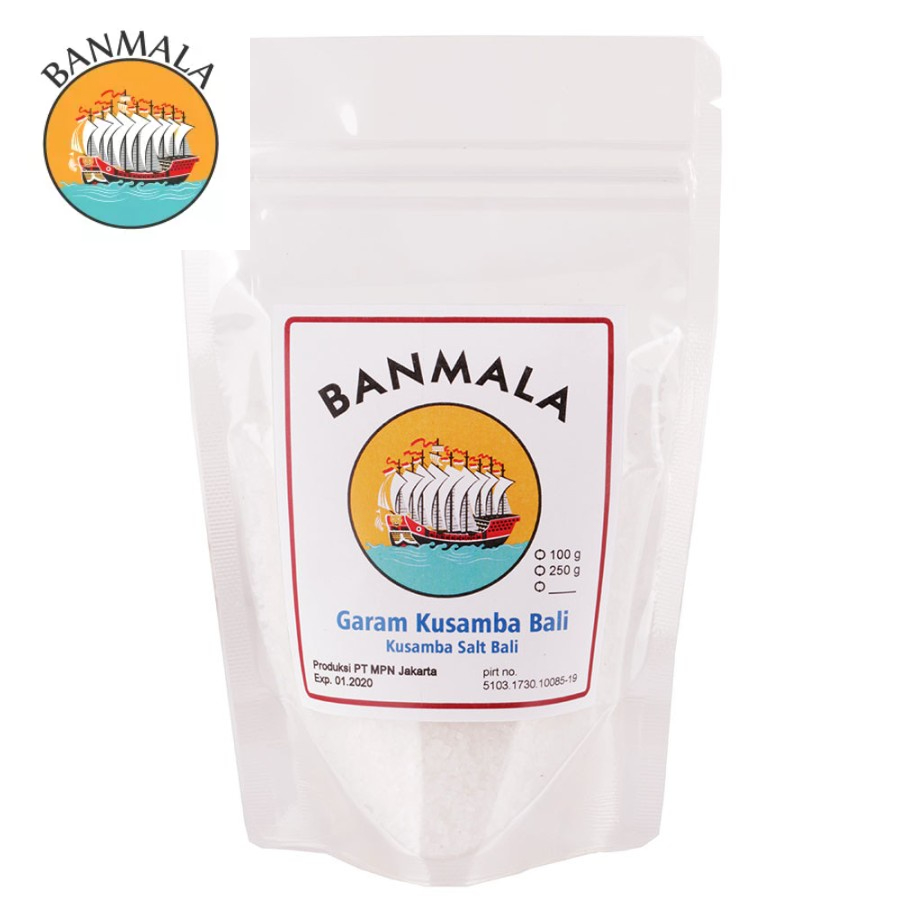 Jual Garam Premium Banmala Garam Kusamba Bali 250g | Shopee Indonesia