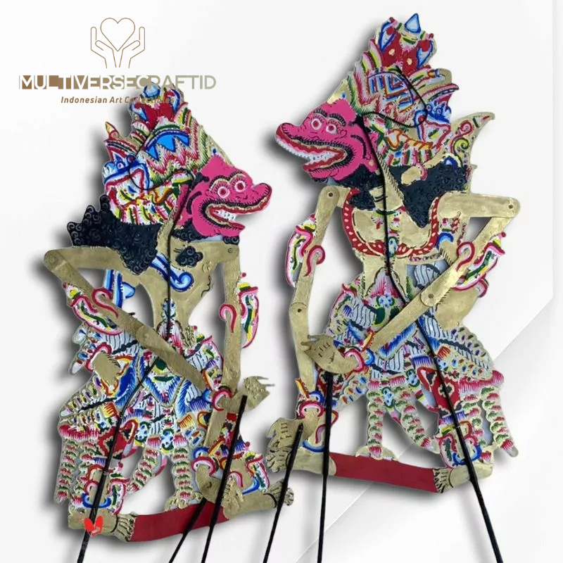 Jual Wayang Alusan Kulit Sapi ASLI Sugriwa dan Subali Kualitas Biasa ...