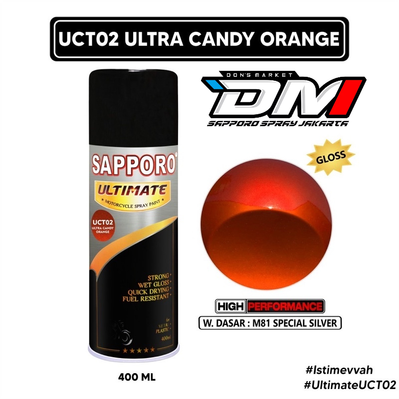 Jual Sapporo Ultimate Ultra Candy Orange UCT02 400 ml | Shopee Indonesia