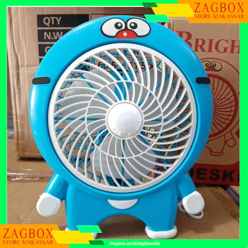 Jual Kipas Angin Meja Doraemon 8"inch - Kipas angin Bright-G Karakter ...