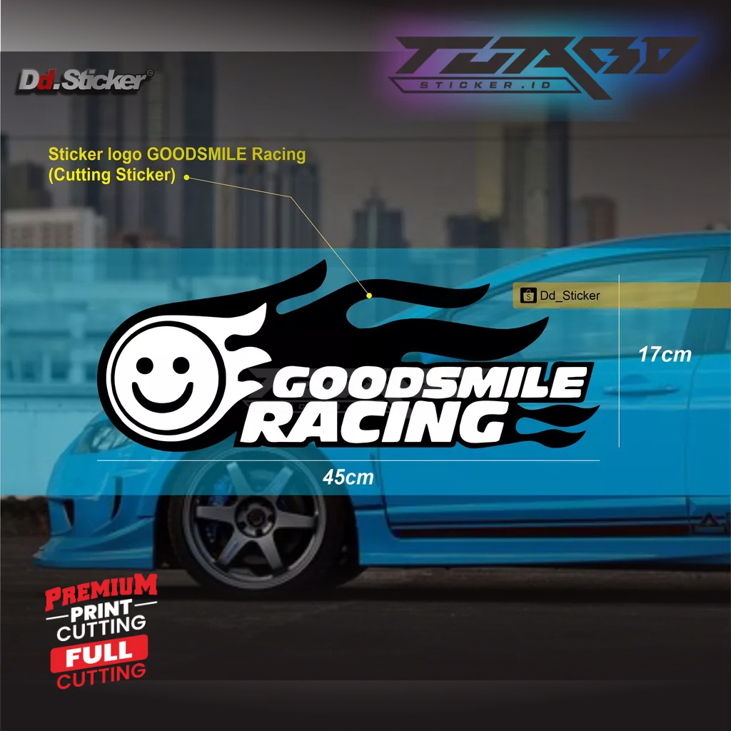 Jual Sticker logo GOODSMILE Racing (Cutting Sticker) | Shopee Indonesia