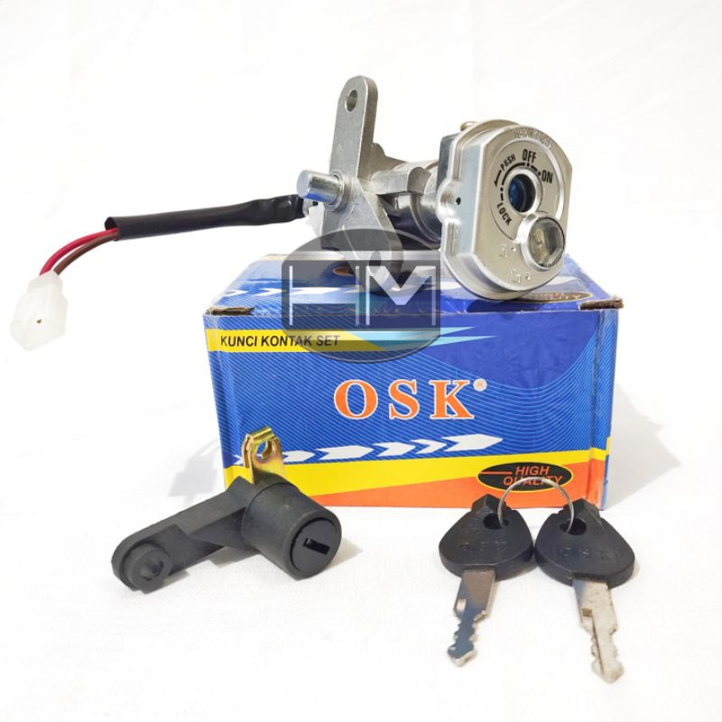 Jual kunci kontak/key set sepeda motor Mio soul merek osk | Shopee ...