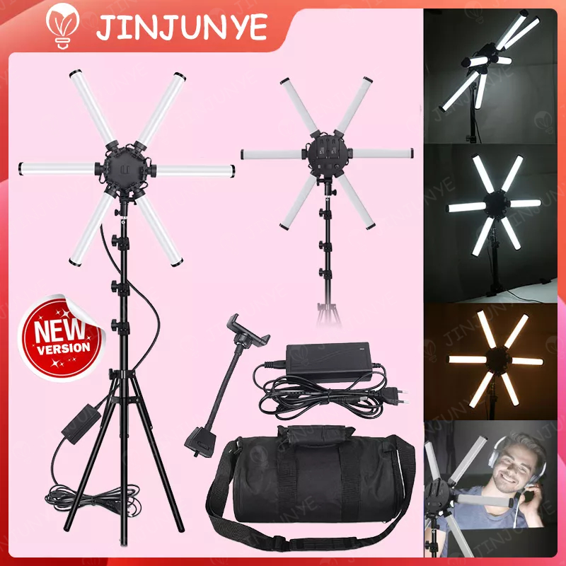 Jual BISA COD & Garansi Professional Starlight Portable Ring Light ...