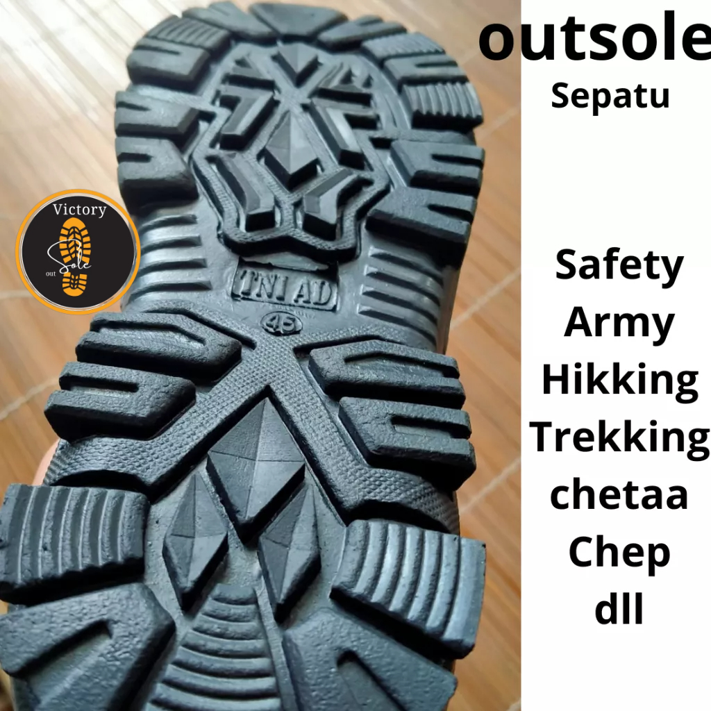 Jual Outsol karet sol sepatu alas sepatu sepatu safety pdl boots King ...