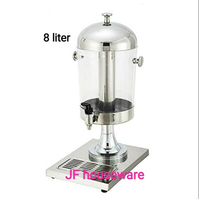 Jual Dispenser jus / water tank 8 liter acliric wadah saji minuman ...