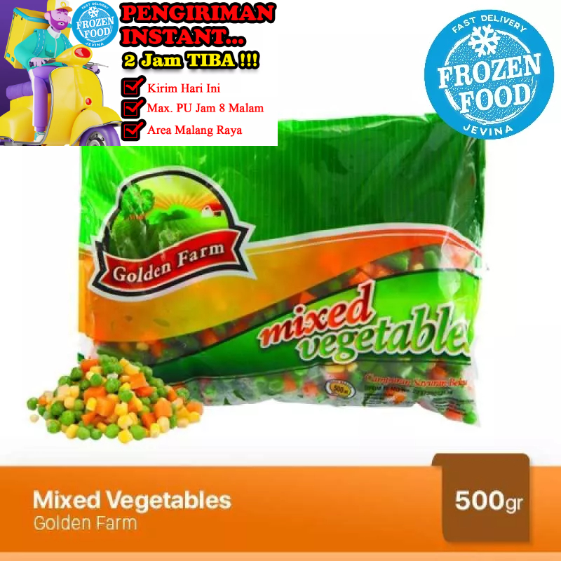 Jual Golden Farm Mixed Vegetables 1kg | Shopee Indonesia