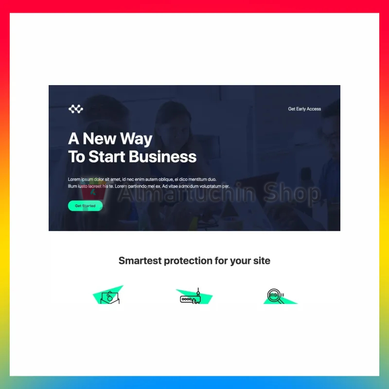 Jual Landing Page Atlas Web Template | Shopee Indonesia