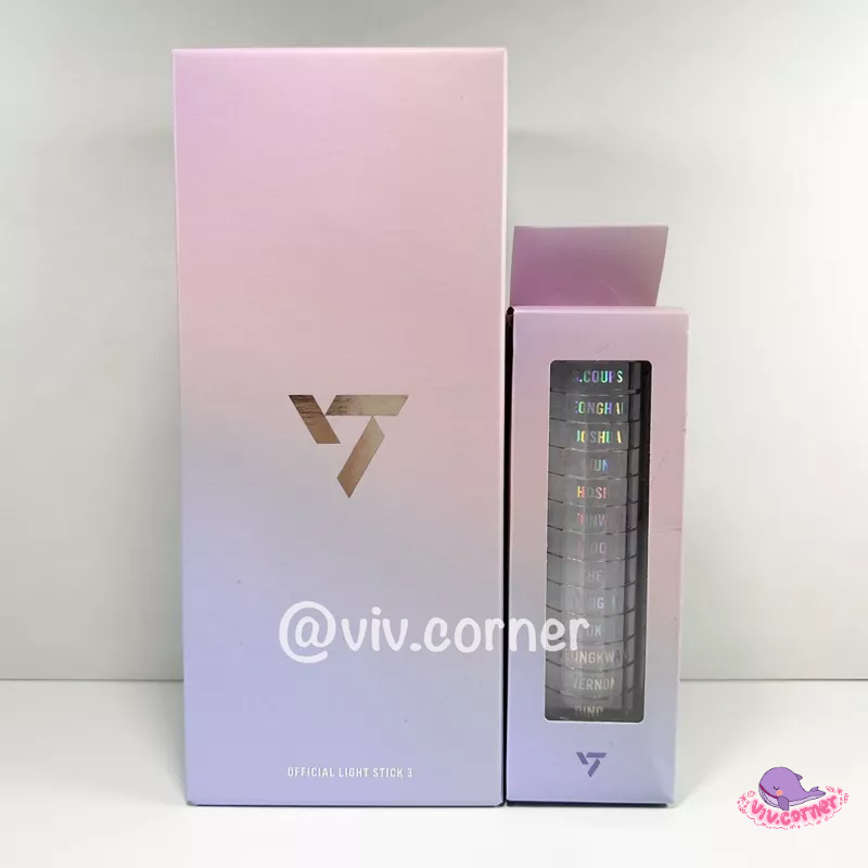 Jual SEVENTEEN Official Lightstick Ver 3 - WEVERSE - SVT Light Stick LS ...