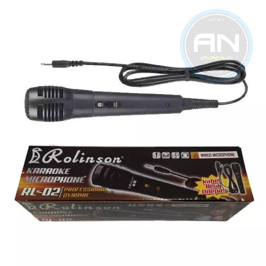 Jual Mic Rolinson Type RL-02 Jack Kecil Mikrofon Microphone Jack Kecil ...