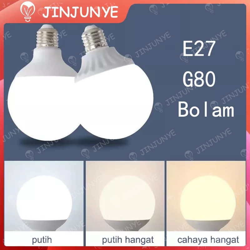 Jual Bolam E27 G80 5W 3 Warna LED Lampu Bohlam TJI | Shopee Indonesia