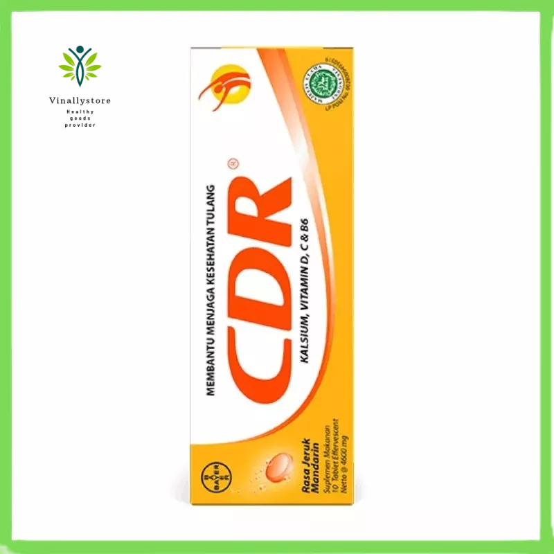 Jual CDR Effervescent Rasa Jeruk Mandarin | Shopee Indonesia