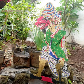 Jual Wayang Kulit Asli YAMADIPATI Biasa Ukuran 55 cm Standar Dalang ...
