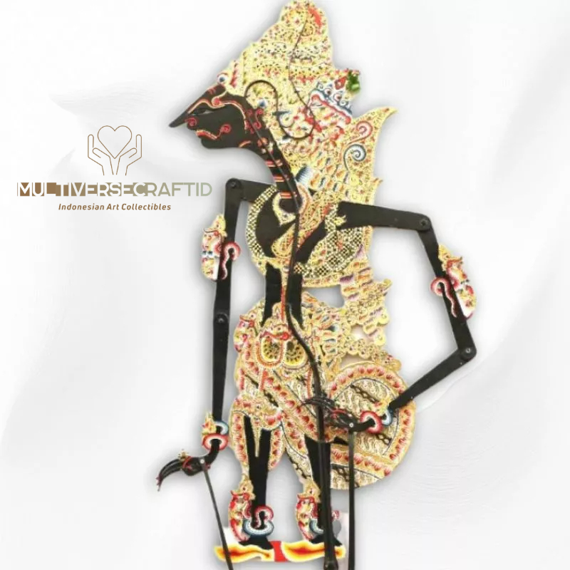 Jual Wayang Alusan Kulit Kerbau ASLI Batara Wisnu Kualitas Alusan ...
