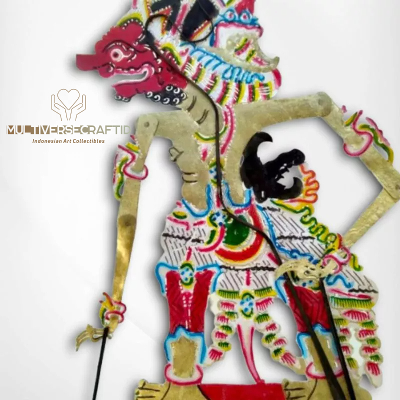 Jual Wayang Kulit ASLI Dursasana Bahan Kulit Sapi Kualitas Biasa Ukuran ...