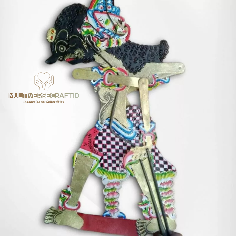 Jual Wayang Kulit ASLI Bratasena Brotoseno Bahan Kulit Sapi Kualitas ...