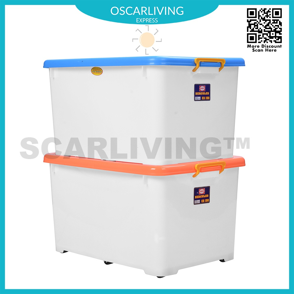 Jual Shinpo Container 119 Hercules Box Container 150 Liter + Roda / Box ...