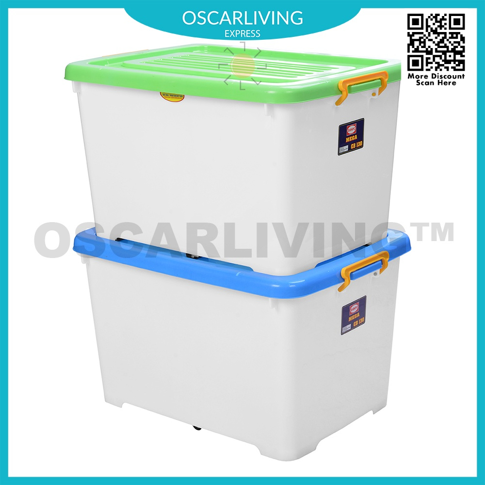 Jual Shinpo Container 116 Mega Box Container 130 Liter + Roda / Box ...
