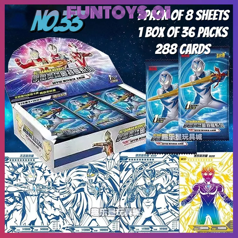 Jual 288 PCS Kartu Ultraman Orb Gold Ultra Rare Trading Card Ultraman ...