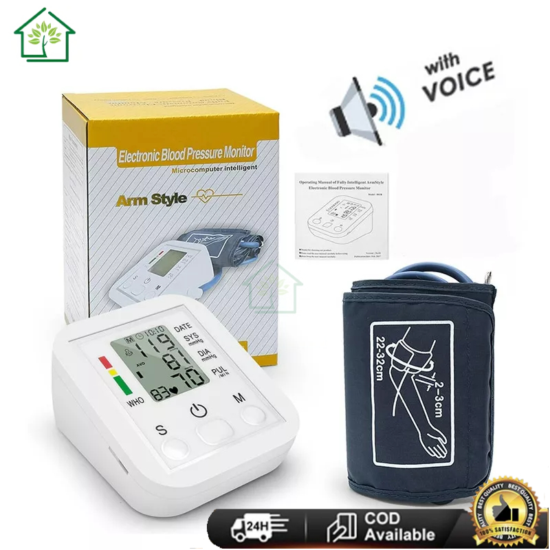 Jual 【Harga Minimum】COD Pengukur Tekanan Darah Tensimeter Lengan Atas ...