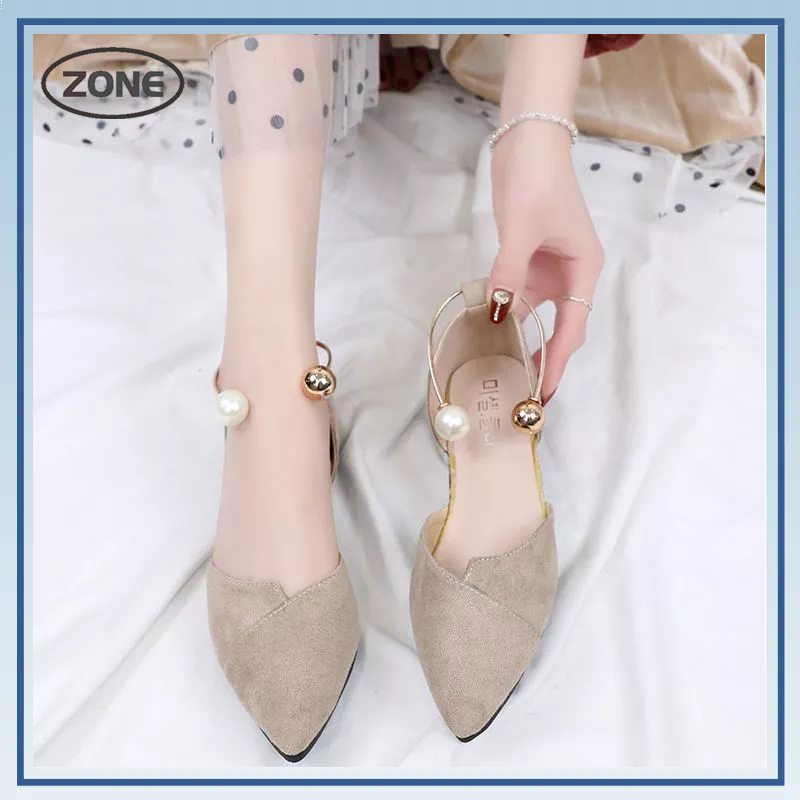 Jual [ COD ] Aroana Zone Baotou Sandal Wanita 2025 Versi Korea Baru ...