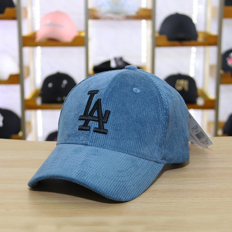 Jual Topi Baseball LA Dodgers Biru Corduroy MLB Korea IMPORT | Shopee ...