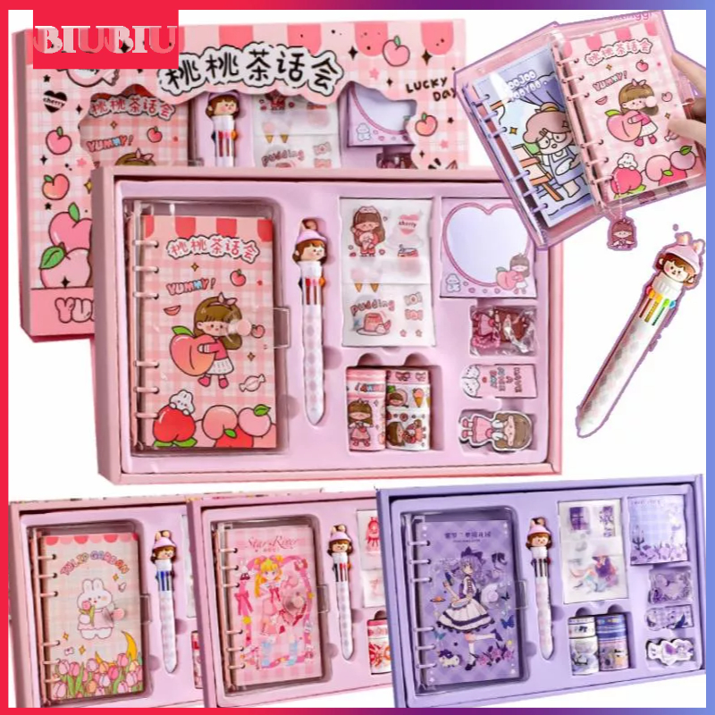 Jual stickerStiker Lucu 1 Set Box Tema Kartun Stiker Label untuk Buku ...