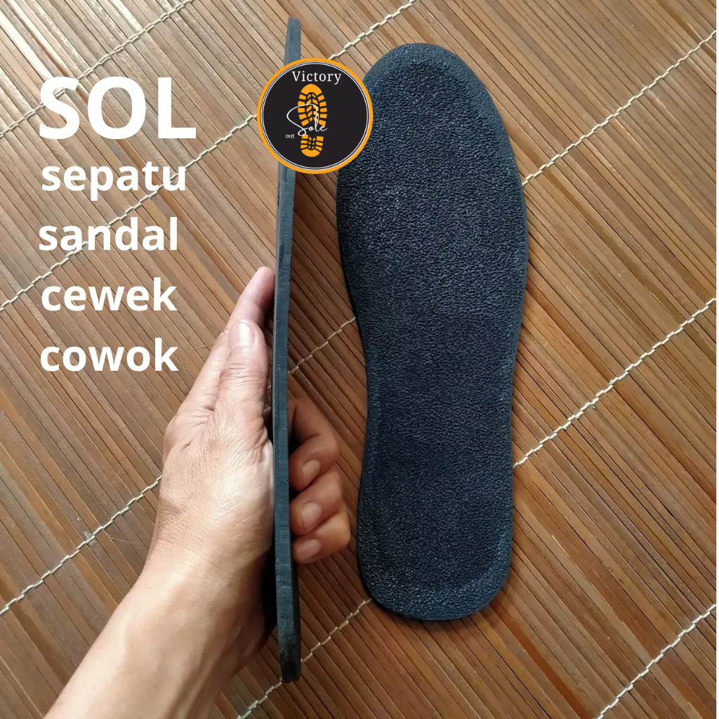Jual Outsole Sepatu Boot Alas Bawah Sole Potong Sepatu Karet Mentah ...